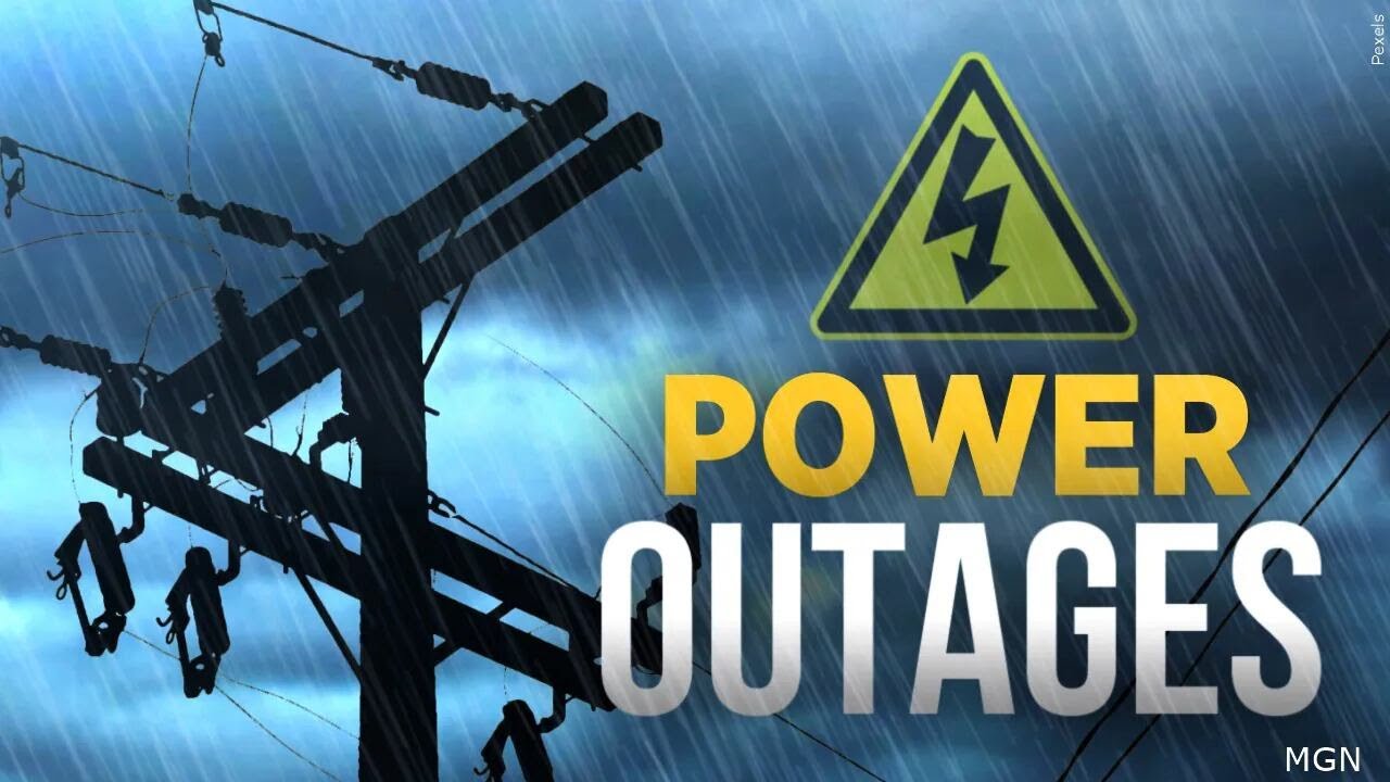 UPDATE: Power back on for most after outage in Bertie County - YouTube