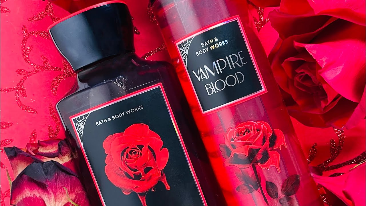 Halloween 2023, Featuring New Bath & Body Works Vampire Blood Body Care ...