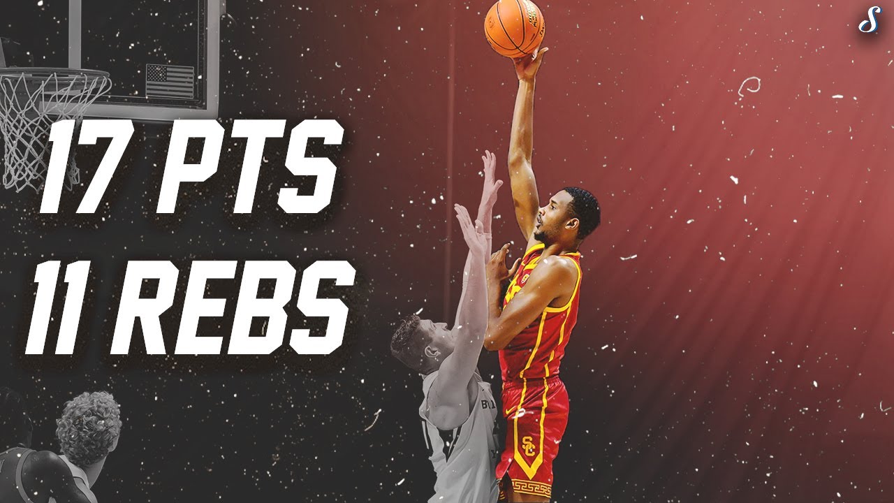 Evan Mobley Double Double Full Highlights vs BYU 12.1.20 | 17 Points ...