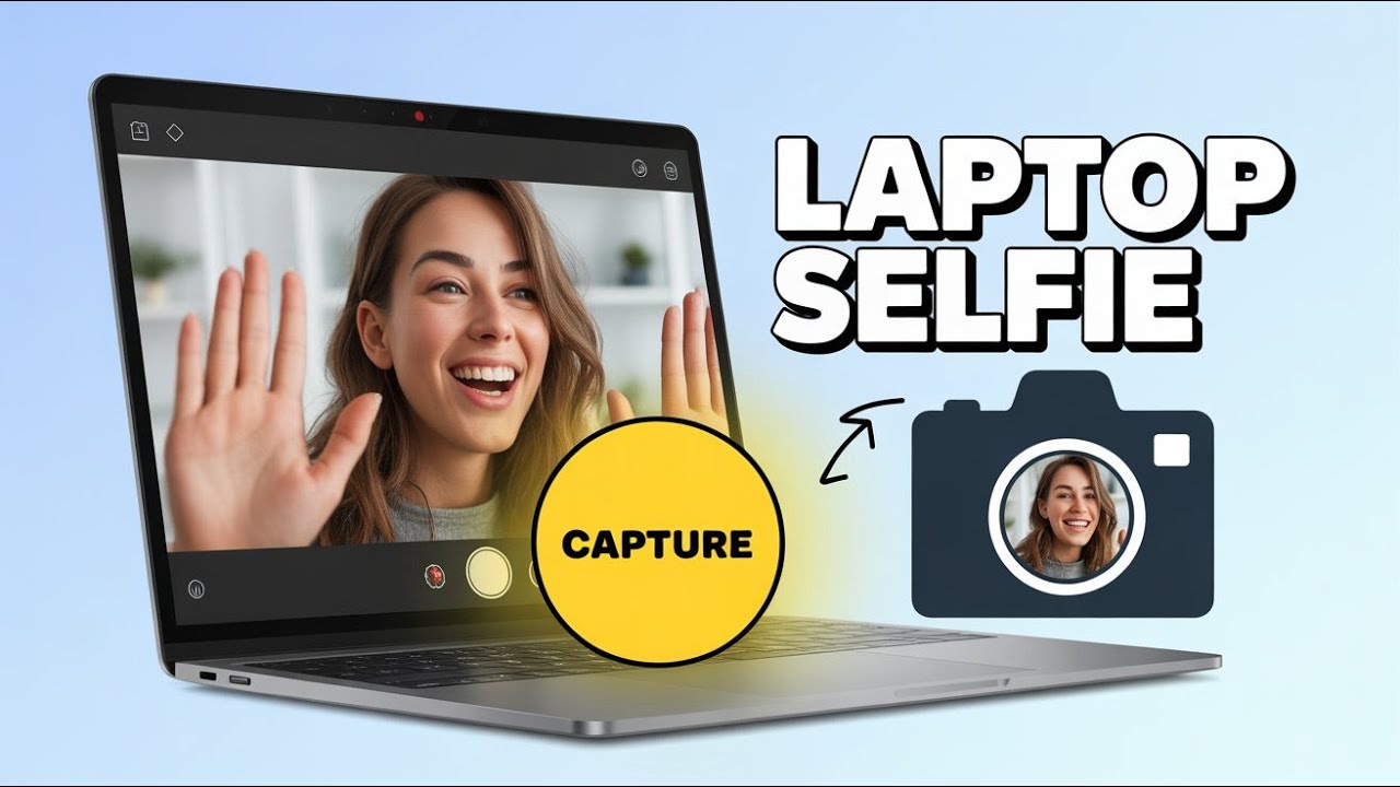 How To Take Photo Using Laptop Camera (Step By Step) - YouTube