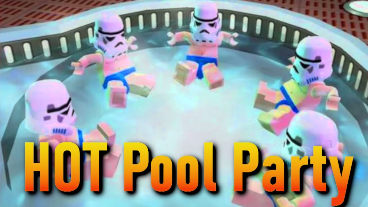 HEIßE Pool Party in Lego Star Wars die original Triologie - YouTube