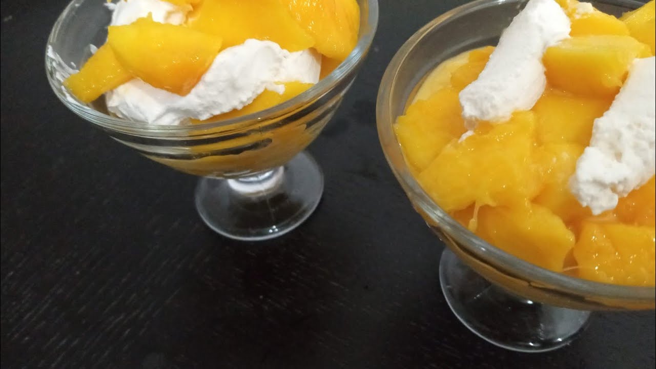 Mango Delight - Only Two Ingredients Recipe - YouTube