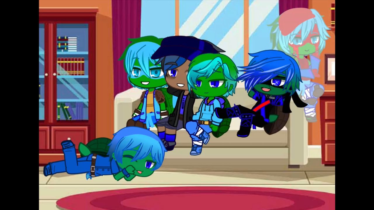 Friends ||meme|| gacha club|| TMNT Leo AU’s - YouTube