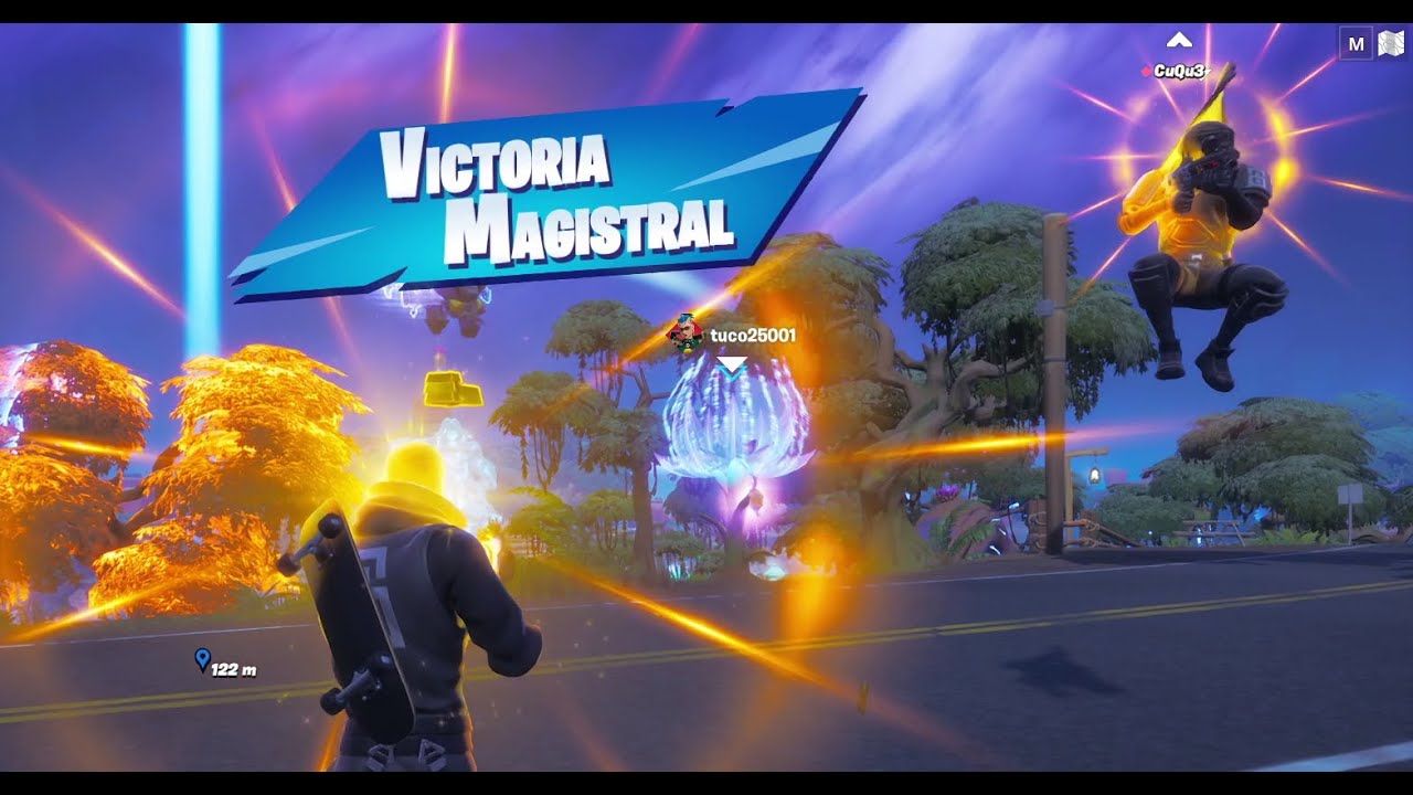 Fortnite - Victoria magistral en dúos. - YouTube