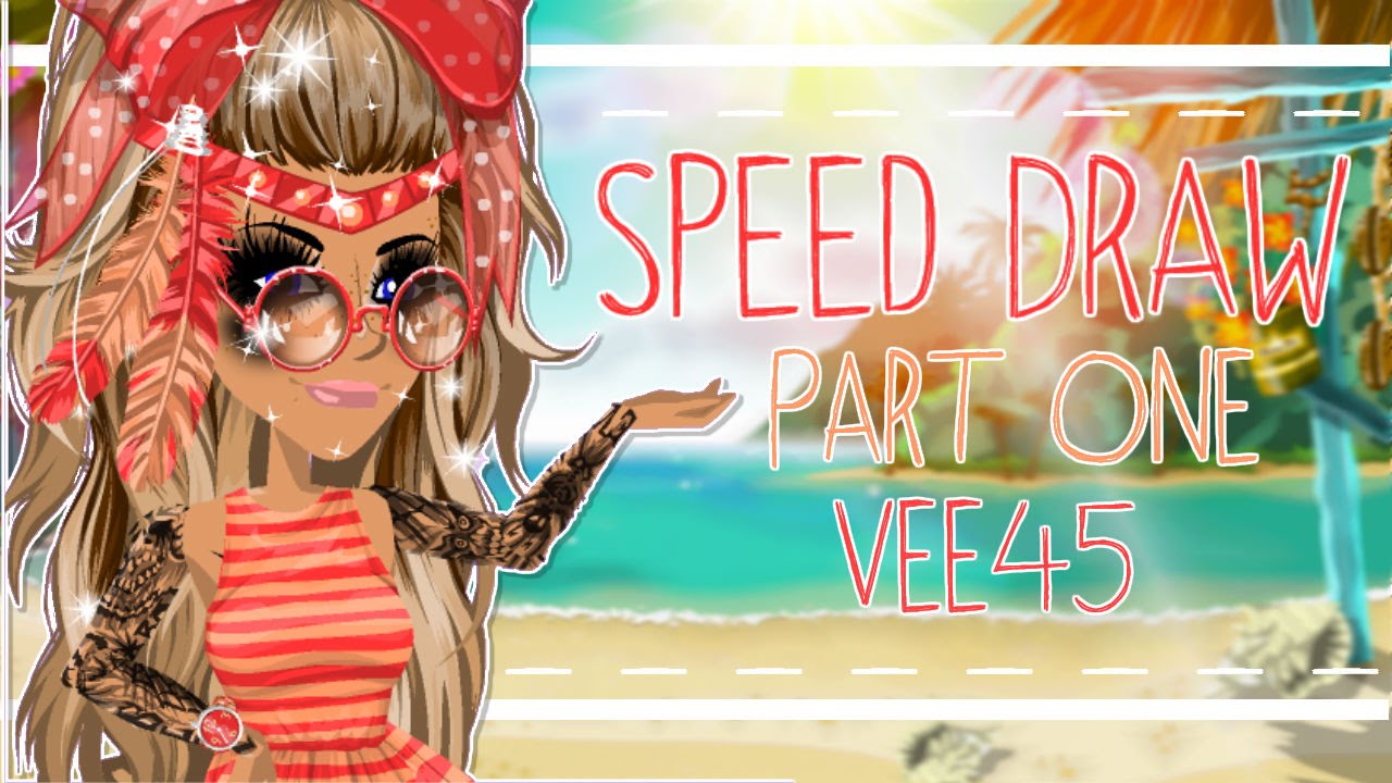Speed Drawing (Part One) - Msp Vee45 - YouTube