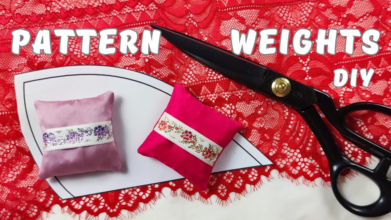 Pattern Weights DIY l How to Make Dressmaker Weights - YouTube