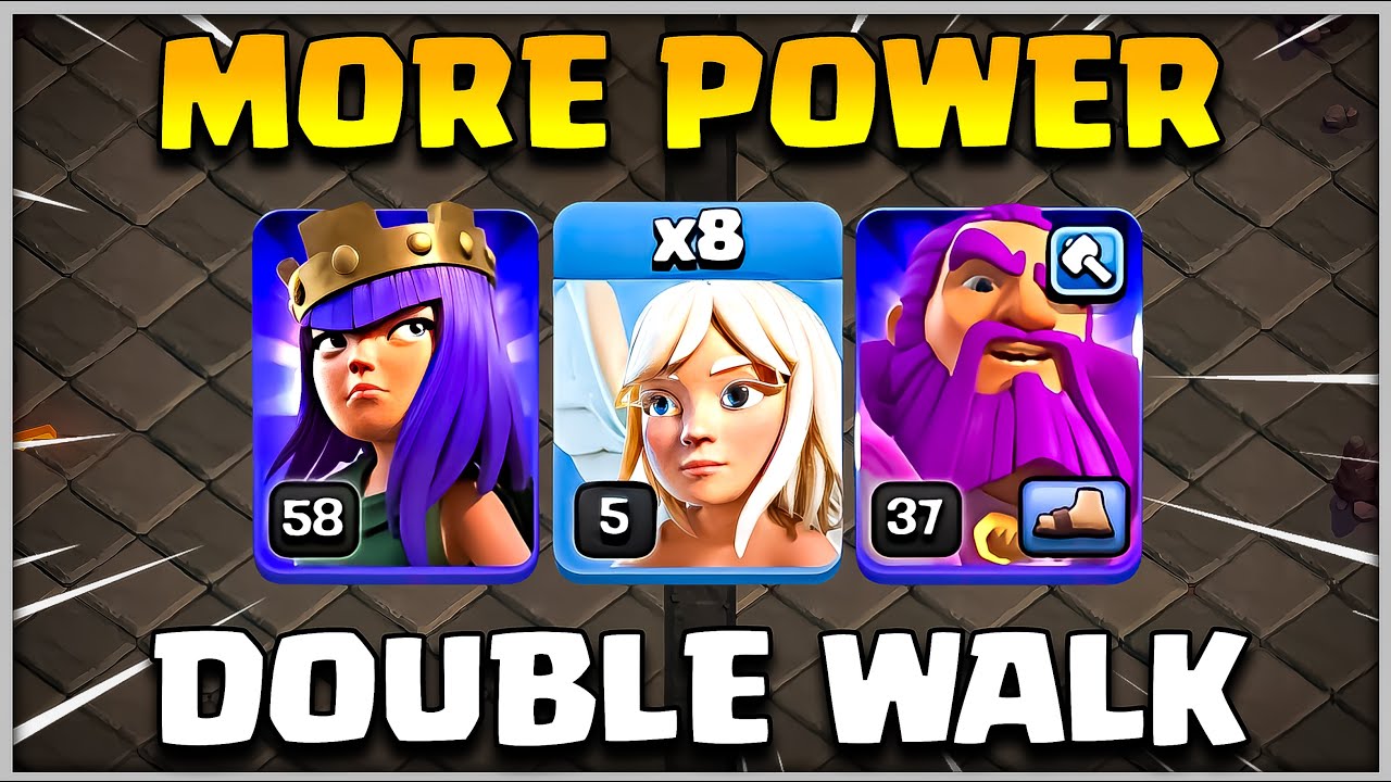 More Power | Double Walks!! Th12 New Attacks for 3 Star - YouTube