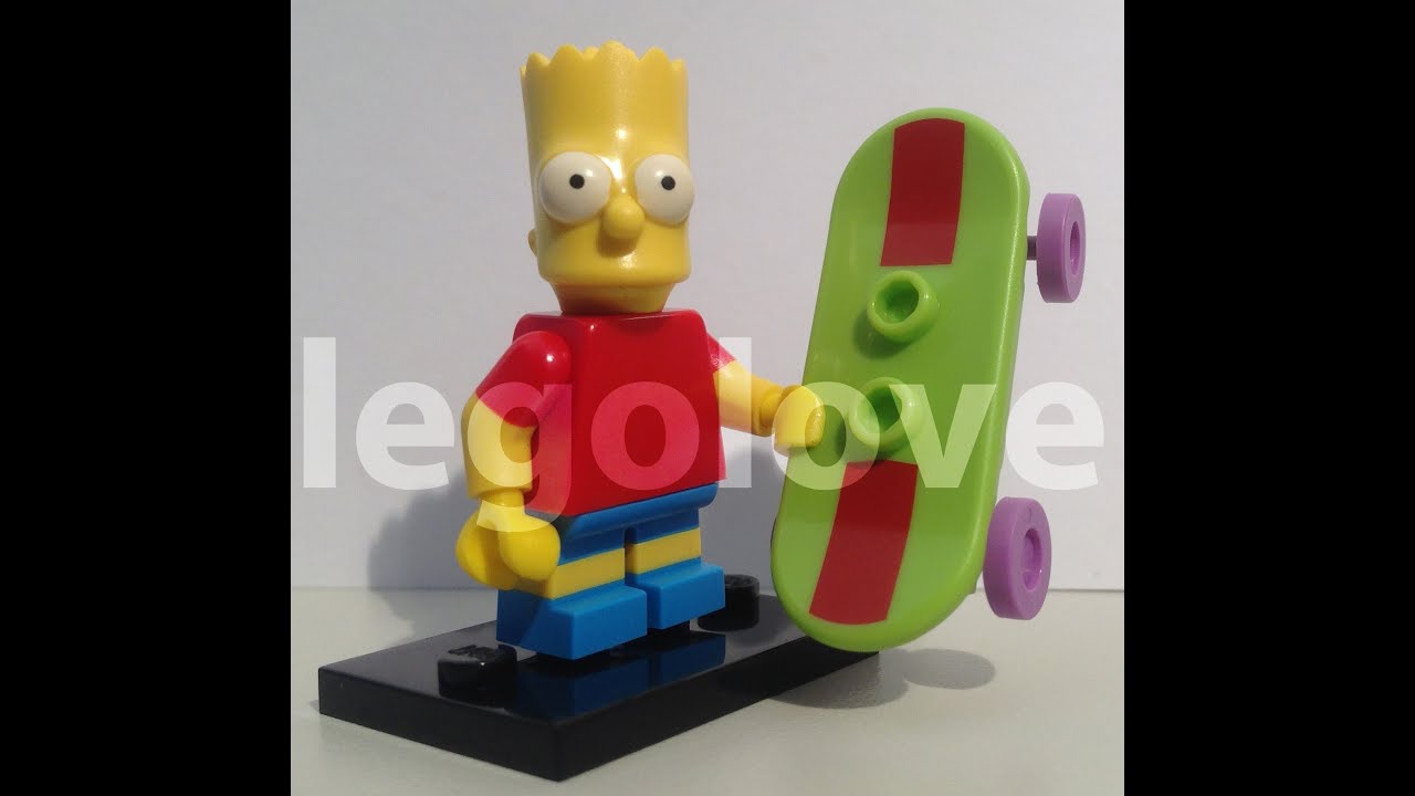 Bart Simpson Minifigure Simpsons 71005 Review Bump Codes Tips Hints How ...