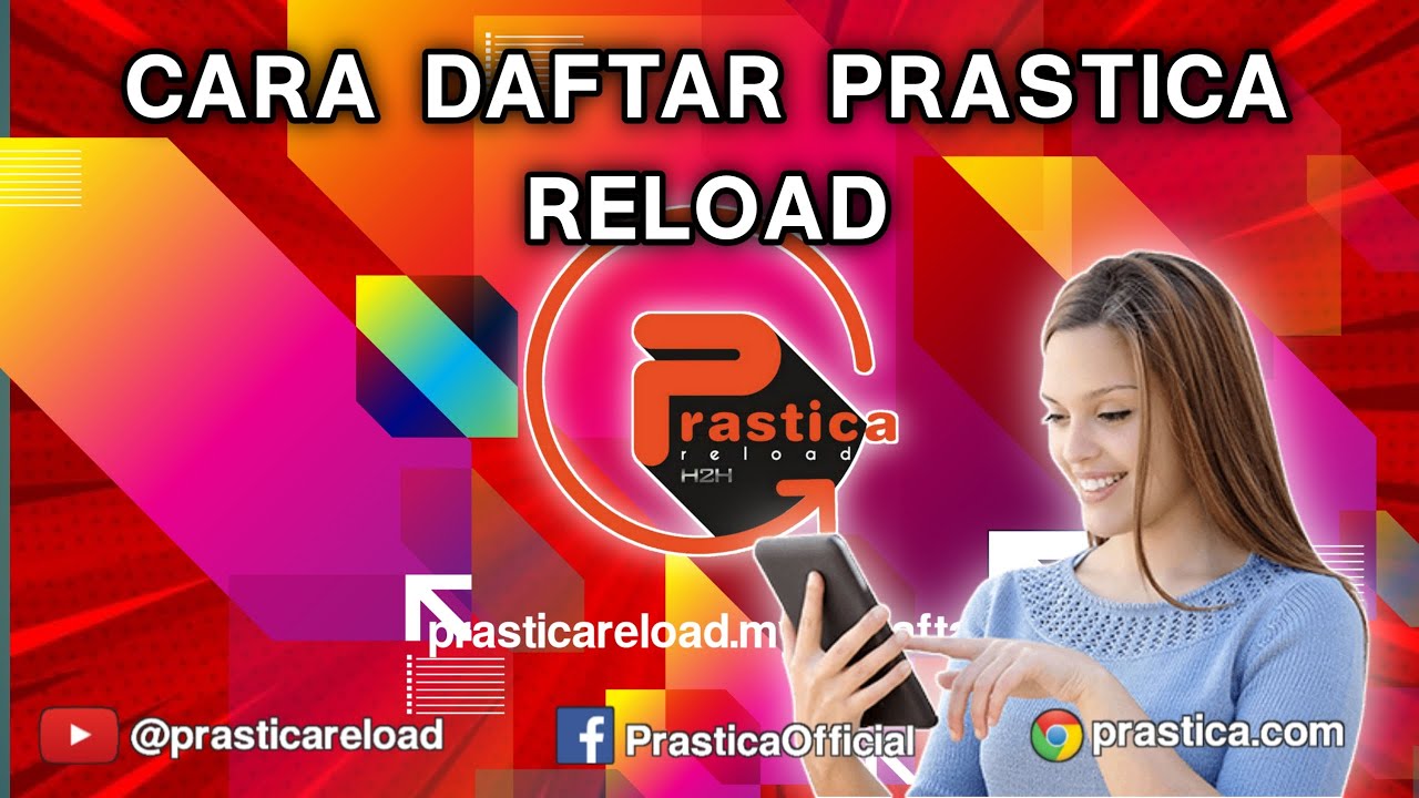 CARA DAFTAR PRASTICA RELOAD - YouTube