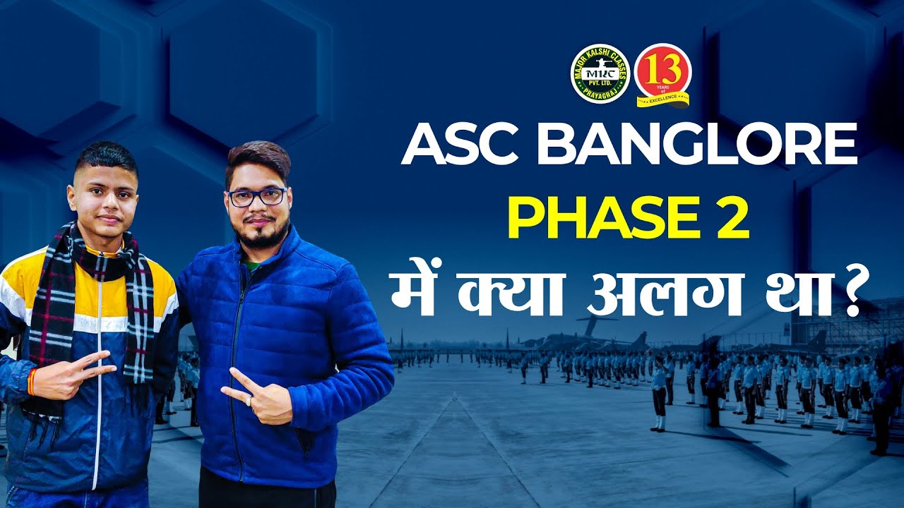 ASC Bangalore - Air Force Phase 2 Review by a Selected Student - YouTube