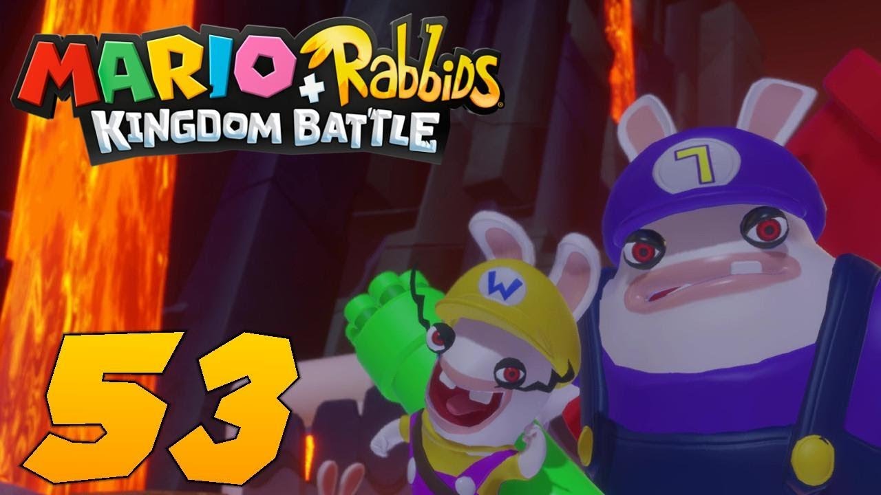 MARIO + RABBIDS: KINGDOM BATTLE (60fps Blind) #53 Minibosskampf VS ...
