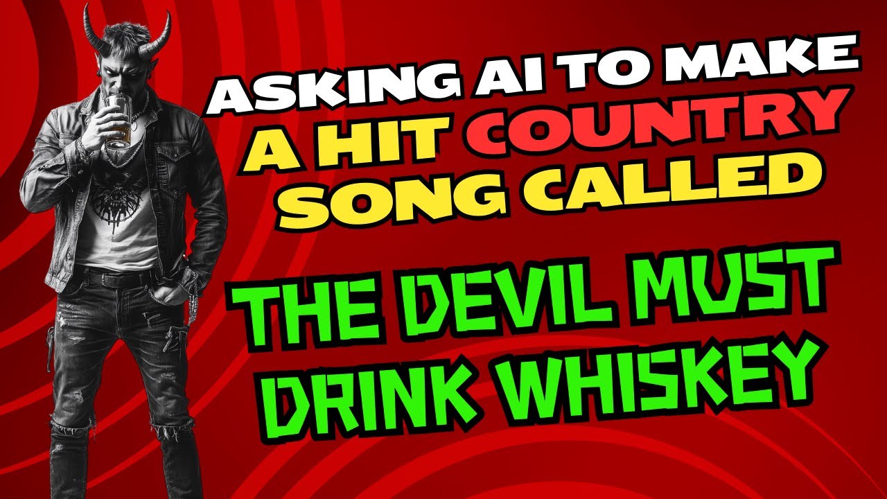 Asking Ai To Make A Hit Country Song Called "The Devil Must Drink ...