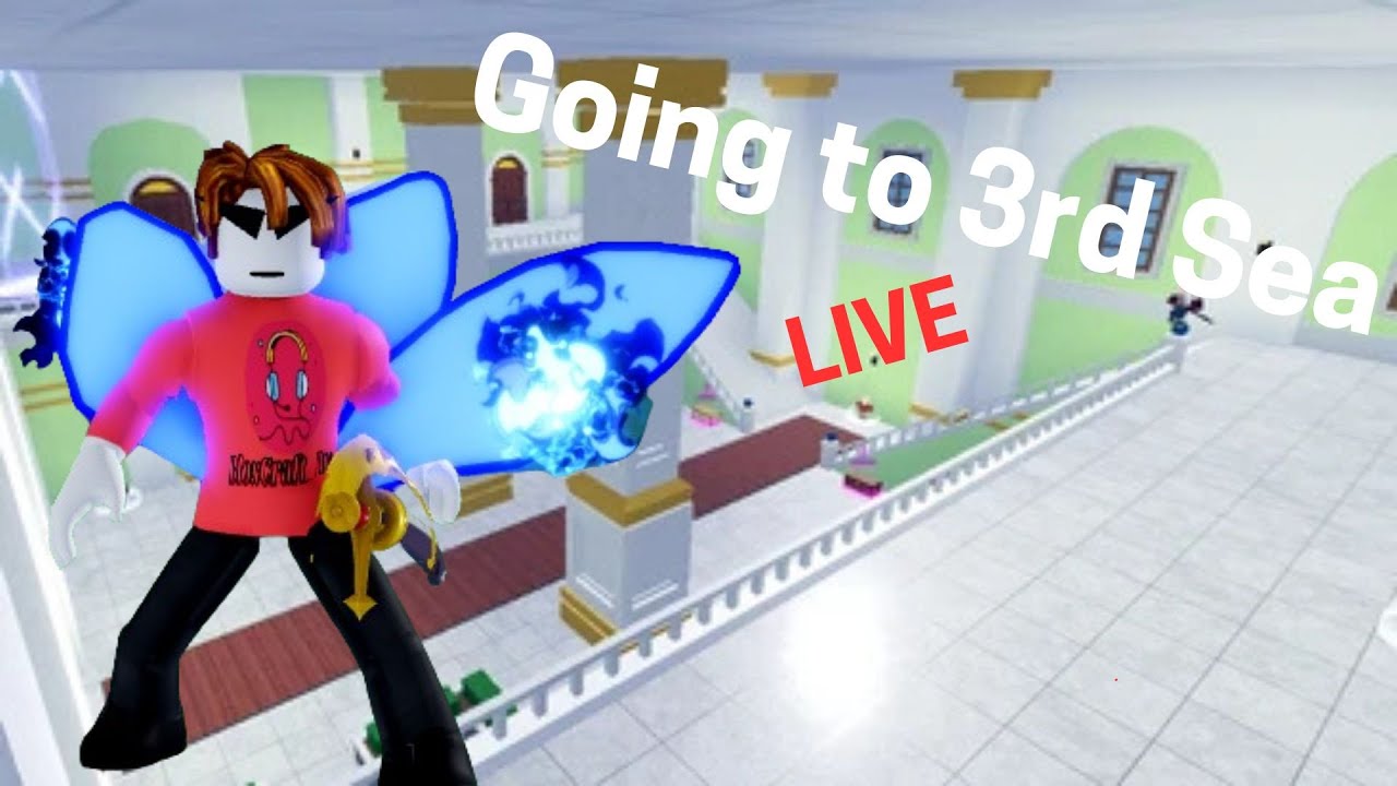 Getting to 3rd Sea Blox Fruit (Part 4) - YouTube