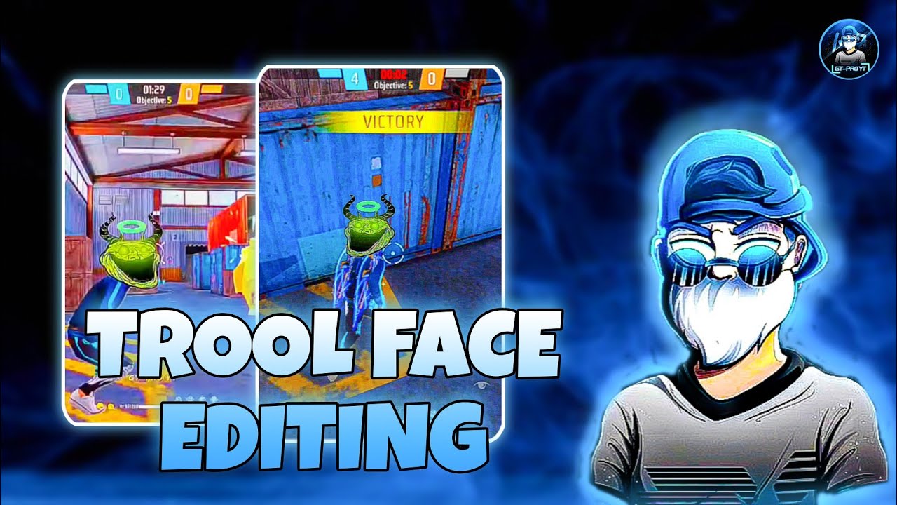 TROOL FACE EDITING TUTORIAL ☠️🗿 - YouTube