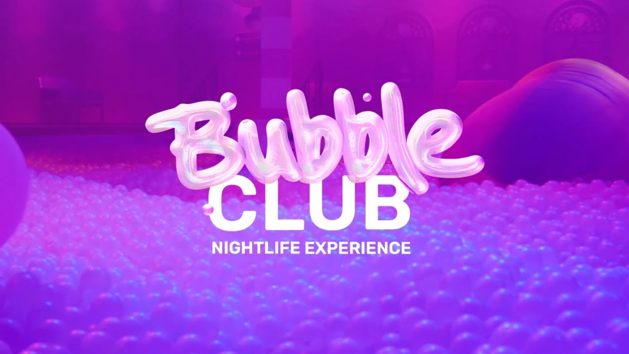 Bubble Club | Pop-up Nightlife Experience | Tour & Taxis - YouTube