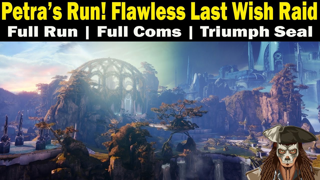 Destiny 2 Petra's Run Flawless last wish raid - YouTube