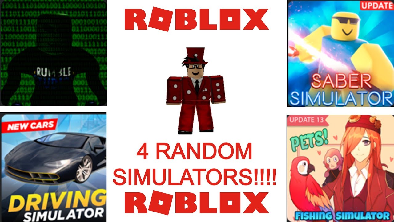 4 RANDOM SIMULATOR GAMES ON ROBLOX!!! - YouTube