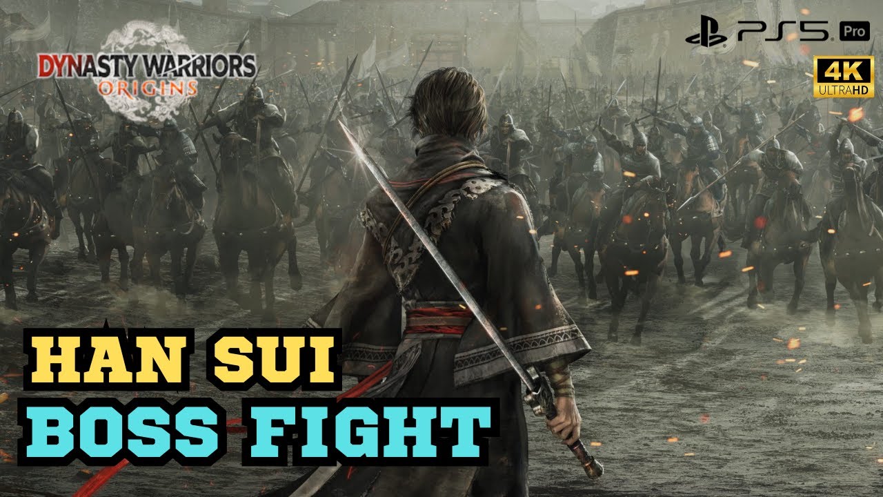Han Sui - Boss Fight -Dynasty Warriors: Origins - YouTube