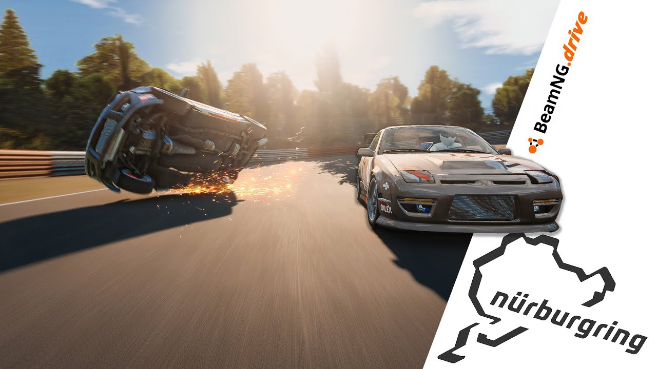 Nordschleife Racing In Beamng! - YouTube