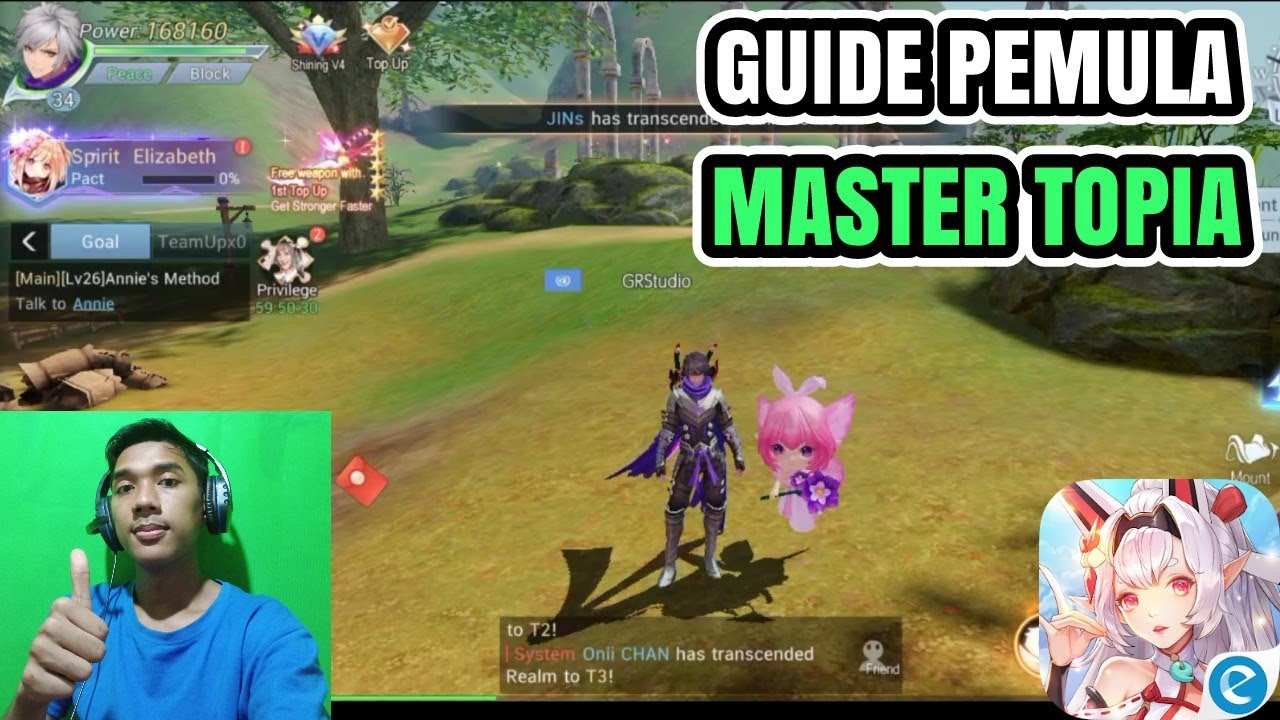 Guide Pemula Master Topia Mmorpg Android Terbaru - YouTube