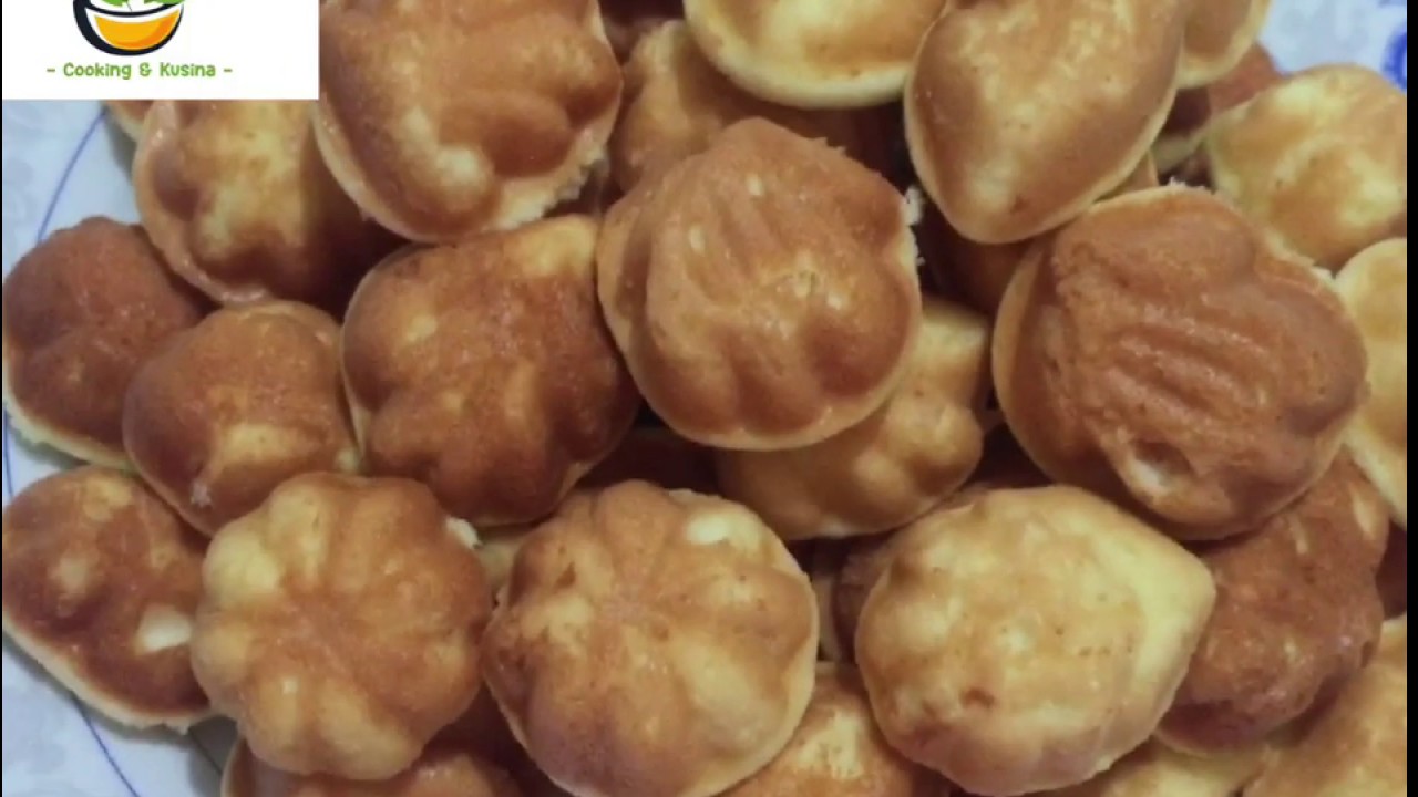 Resepi Kuih Bahulu Yang Sangat Gebu | Mini Egg Sponge Cake - YouTube