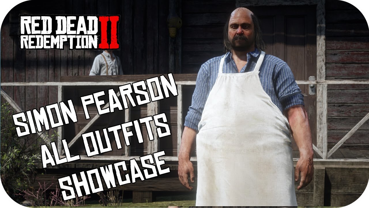 All Pearson Outfits Showcase RDR2 | Simon Pearson Model Clothing [RDR2 ...