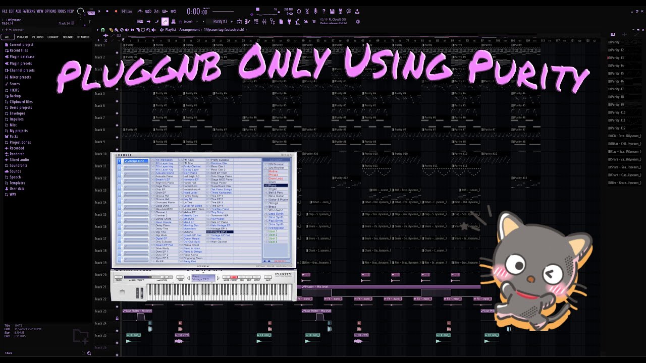 [FREE FLP] How To Make Cute Pluggnb Like Warheart And ilysean! With ...