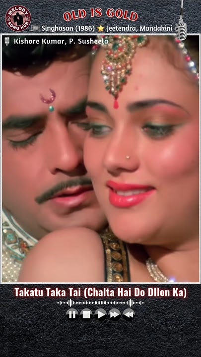 Takatu taka tai-Singhasan Cast:Jeetendra-Mandakini 1986- P Susheela, Kishore Kumar (P4) - YouTube
