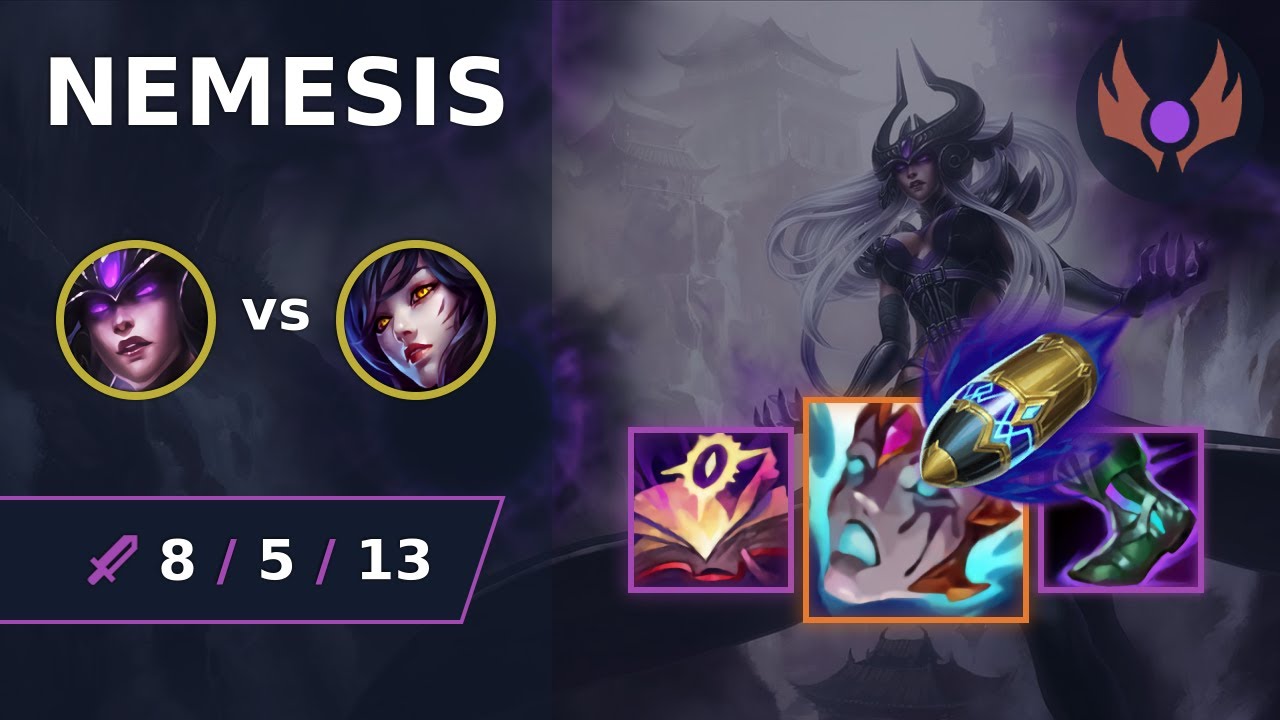 [ Nemesis ] Syndra MID vs Ahri | EUW MASTER | LOL Season 2023 - YouTube