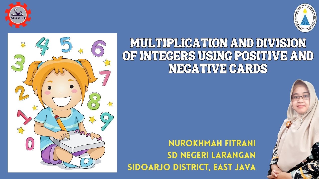 Physical Manipulatives: Multiplication and Division of Integers Using ...