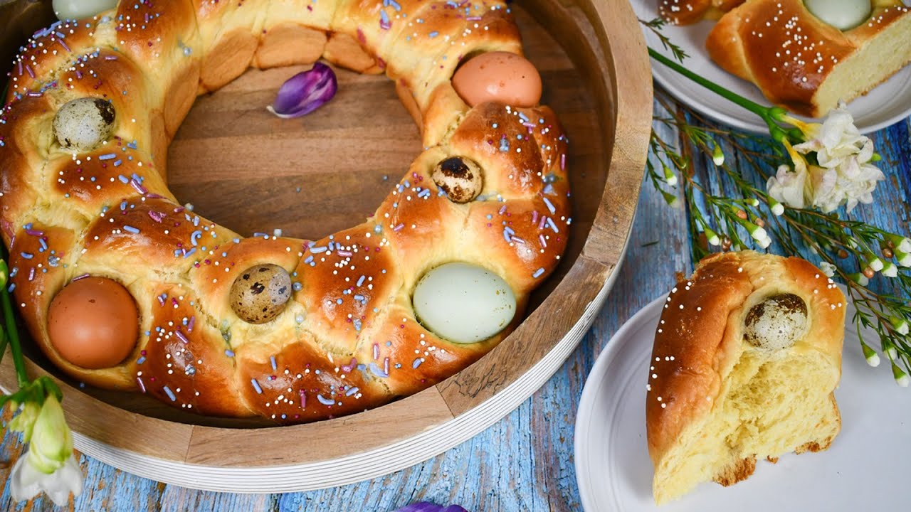 Celebration Easter Bread Recipe - YouTube
