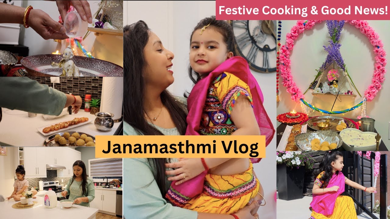 Krishna Janamasthmi Celebration | Bhog, Decorations, Pooja & Indian ...