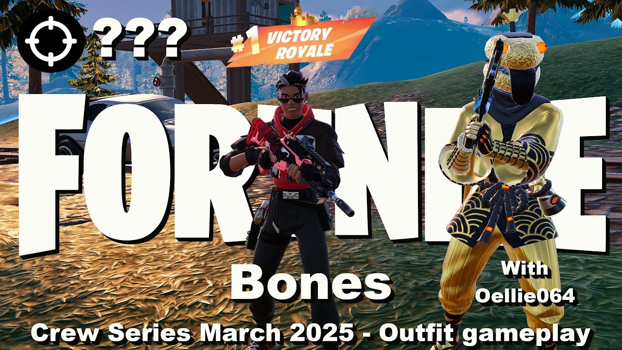 Fortnite - Bones outfit gameplay - Chapter 6 Season 2: Lawless ...