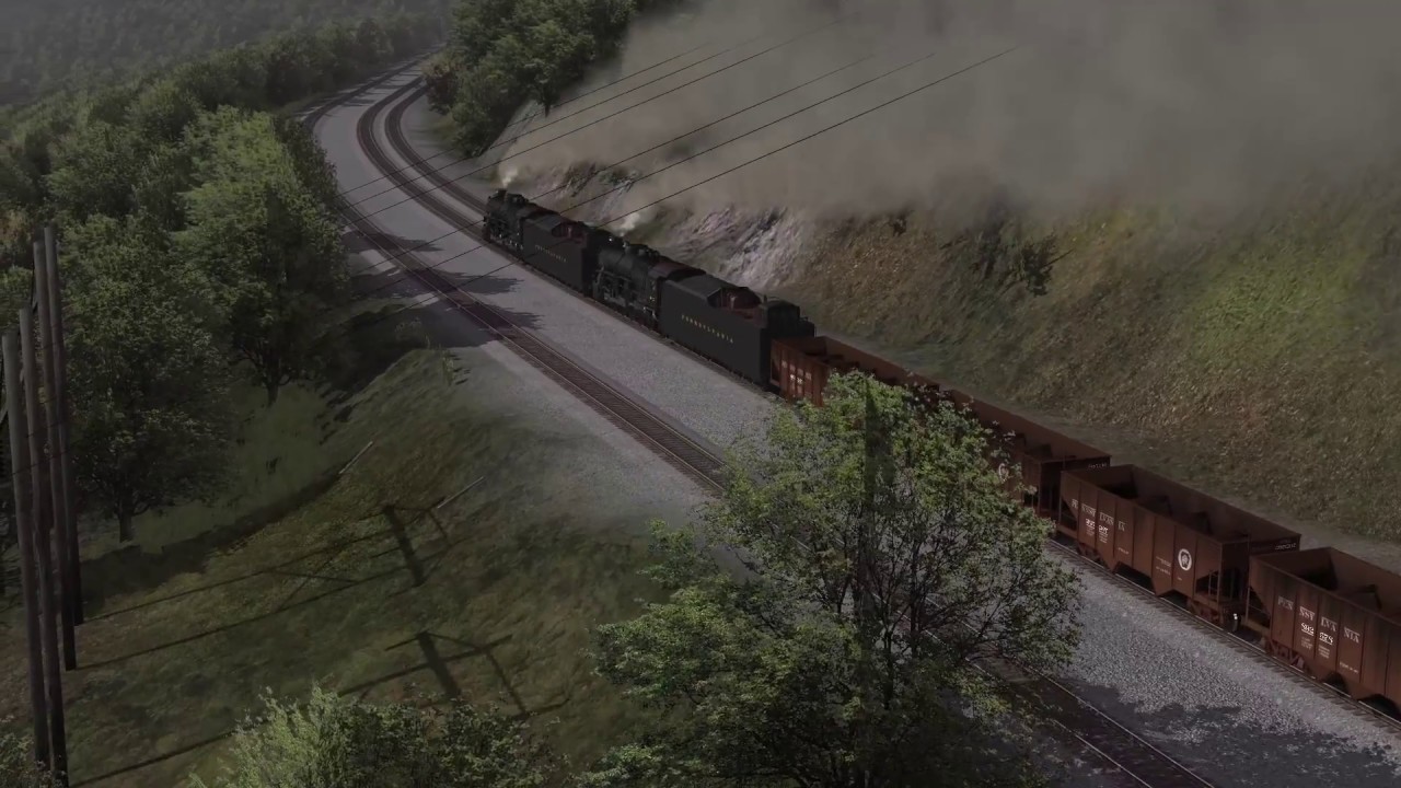 JointedRail - Horseshoe Curve K&L PRR I1sa Decapod - YouTube