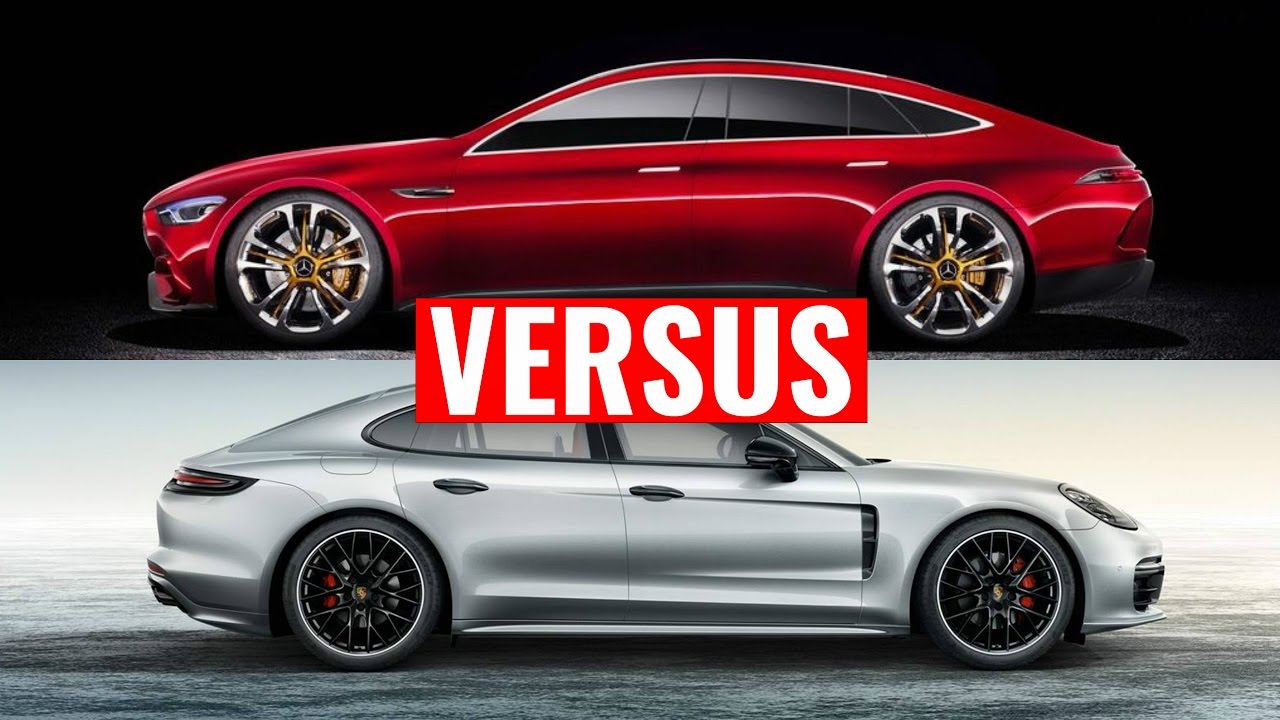 Mercedes AMG GT Concept vs Panamera Turbo - YouTube