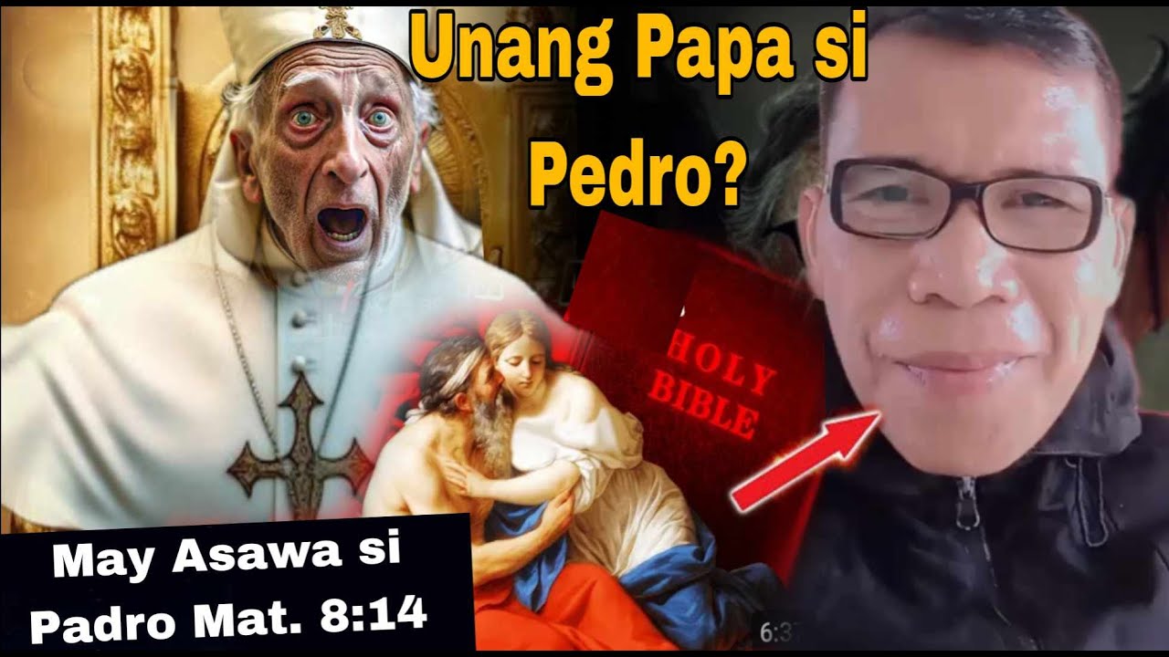 👉Ayon sa Pastor, paano naging unang Papa si Pedro na sa Mat. 8:14 meron ...