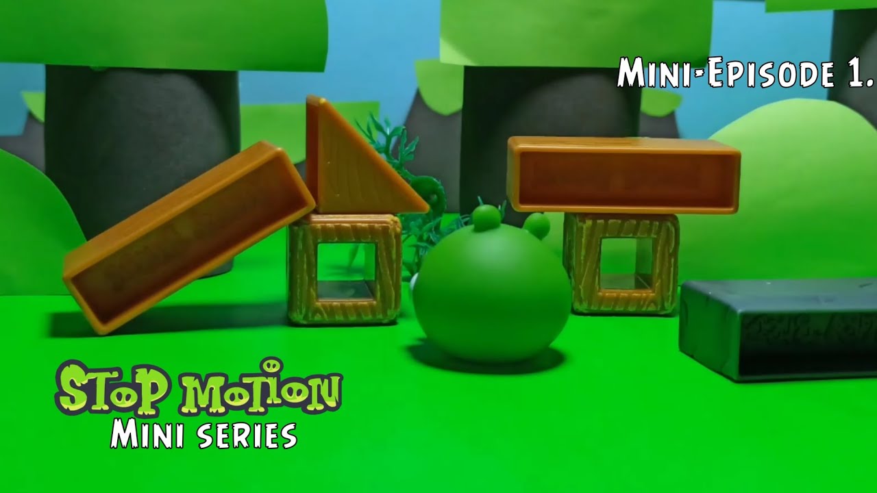 angry birds-Stopmotion Mini-series-episode 1-Fun with scrap-SpoonyIkerino - YouTube