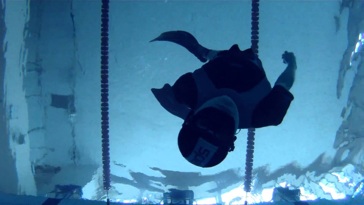 Freediving, Gara Pro, GoPro HD, diving for fun. Swimming pool Delfin ...