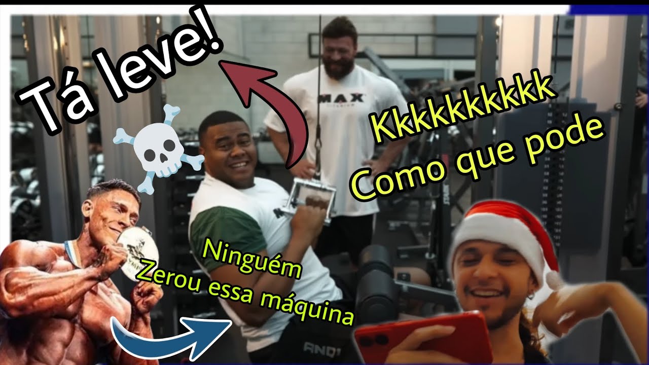 BITELO É RECEBIDO POR RAMON DINO E JÁ ZEROU A MÁQUINA MAIS PESADA DO CT ...