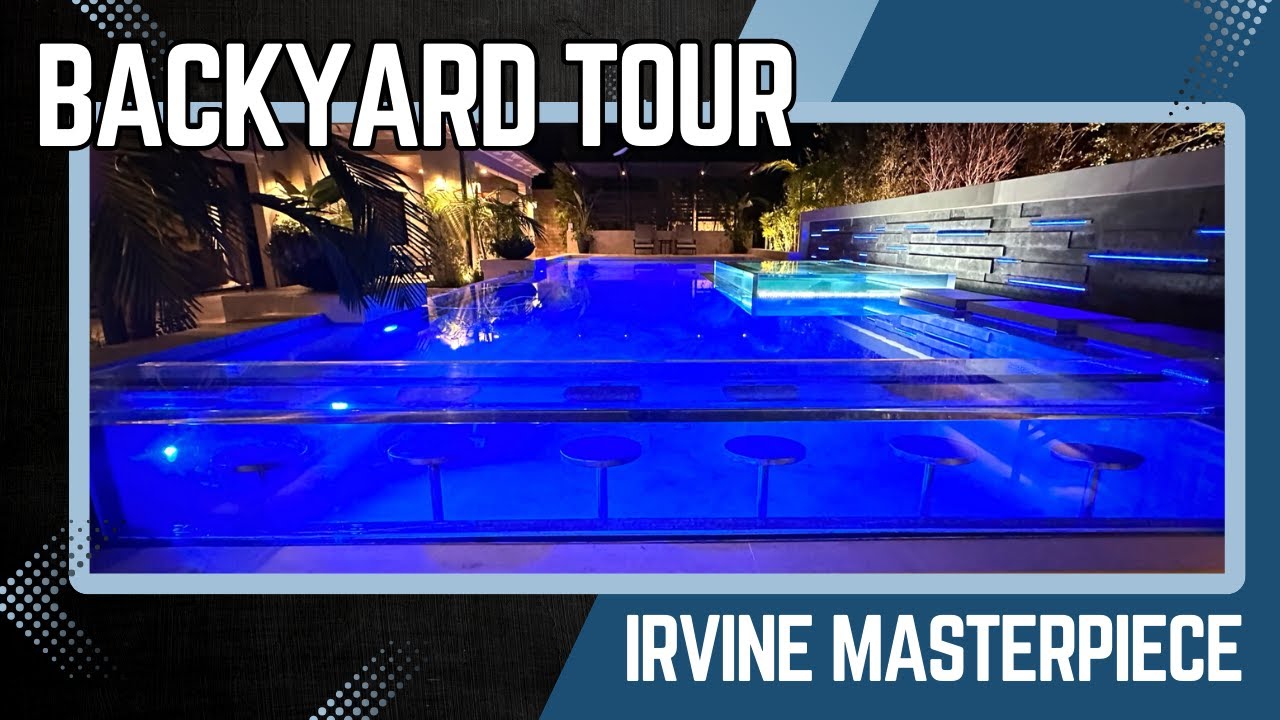 Irvine Pool Builder | Backyard Tour - YouTube