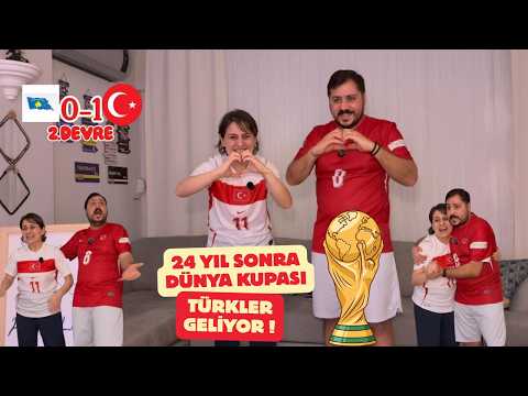 TÜRKİYE DÜNYA KUPASINDA! 🇹🇷 KOSOVA 0-1 TÜRKİYE | Kerem Aktürkoğlu Golüne ÇILDIRDIK!