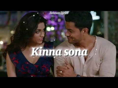 Kinna Sona Lyrics | Bhaag Johnny | Kunal Khemu, Zoa Morani | Sunil Kamath - YouTube