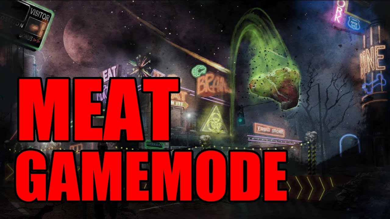 MEAT Gamemode - Black Ops 2 Zombies New leaked Map / Gamemode! - YouTube