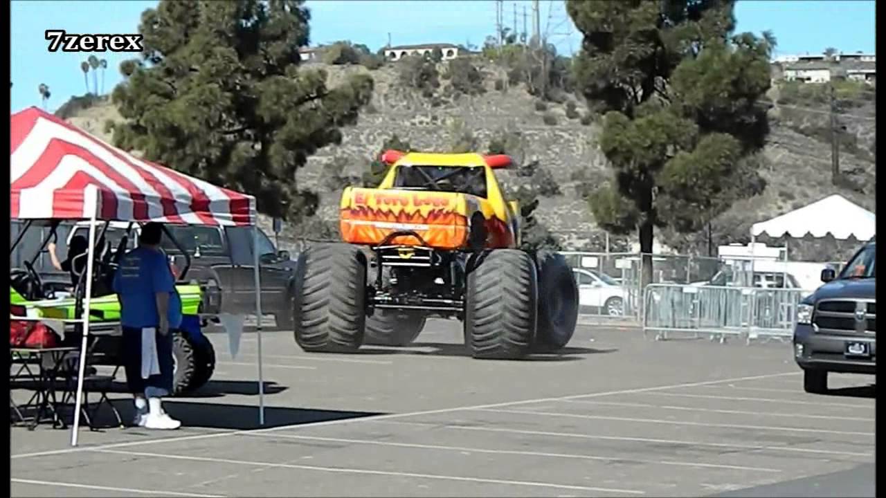 El Toro Loco® Yellow driven by Becky McDonough Party in the pits ...