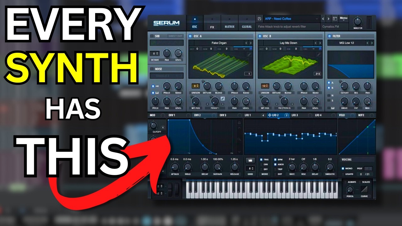 4 Synth controls you NEED to know (Sound Design Course) - YouTube