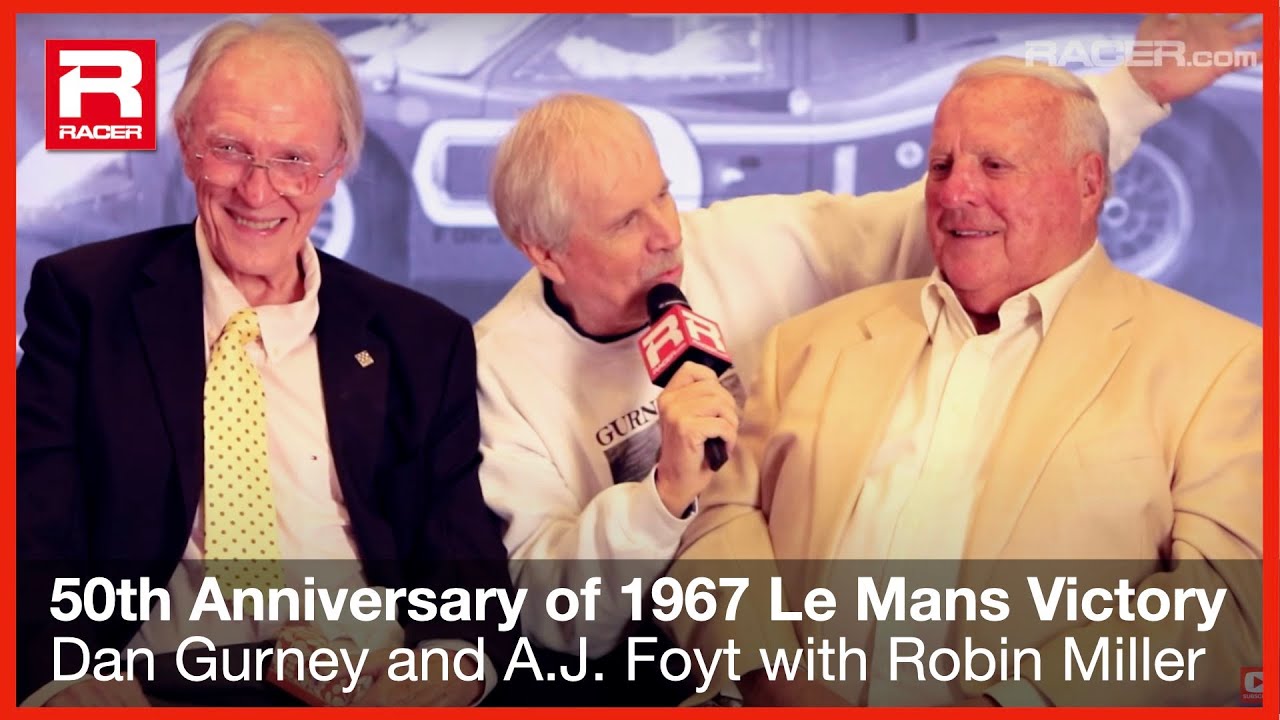 RACER with Dan Gurney and AJ Foyt on Le Mans 1967 - YouTube