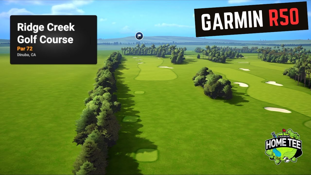 Ridge Creek Golf Course (Dinuba, CA, USA) - Garmin R50 + Home Tee Hero ...