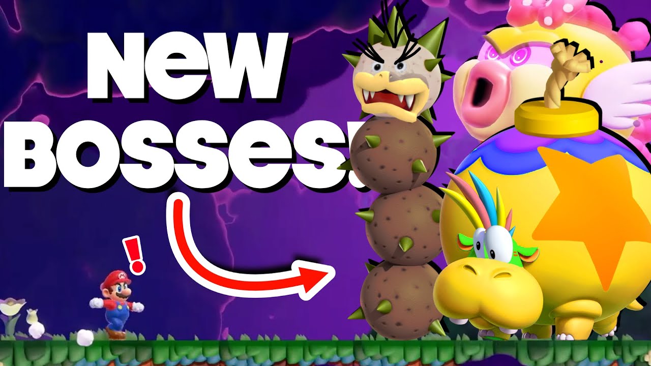 The New Koopaling Boss Battles Are About to be CRAZY in Mario Wonder ...