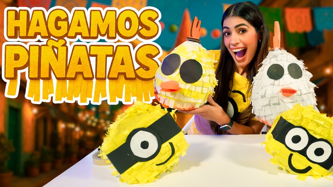 APRENDE CÓMO HACER PIÑATAS PARA LAS CELEBRACIONES - DE CLASES CON LA ...