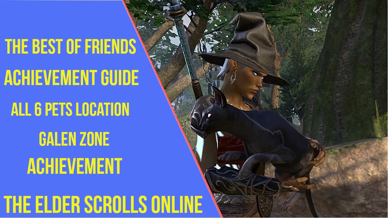 The Best of Friends Achievement Guide - ESO Galen - ArzyeLBuilds